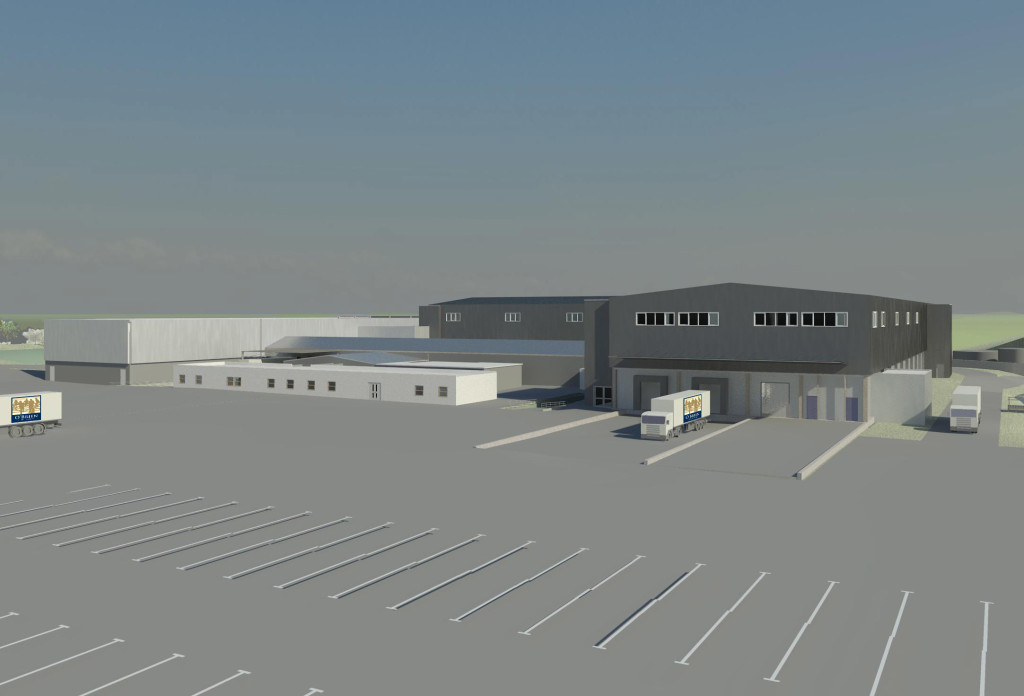 O'Briens Fine Foods - Main Elevation - Stewart Construction